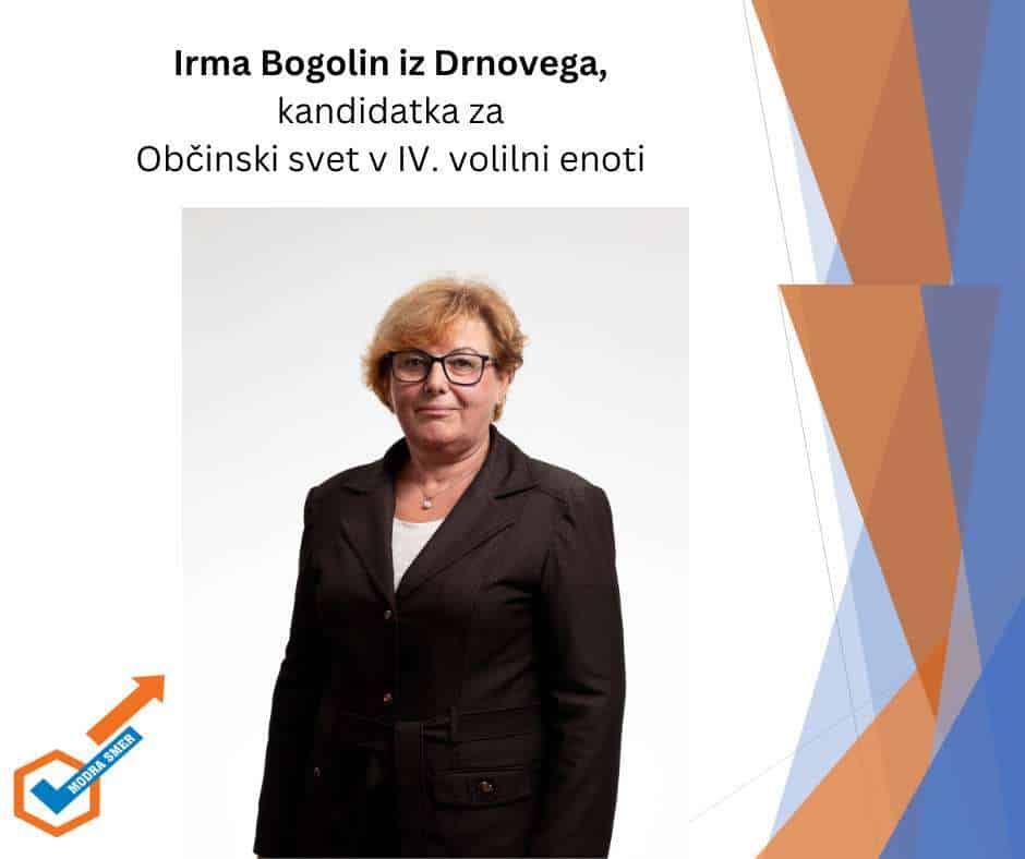 Irma Bogolin • Modra smer